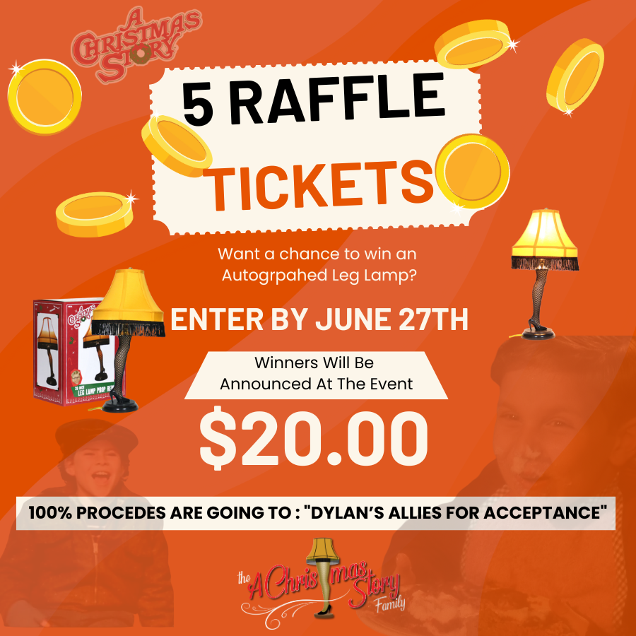 5 Raffle Entries Christmas Story Family 5 Raffle Entries Christmas Story Family